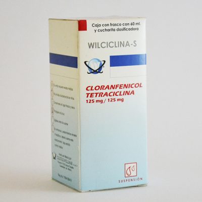 WILCICLINA SUSPENSION (Tetra/Palmitato Cloranfenico) | Laboratorios Willmar